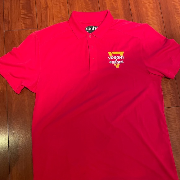 Shirts | Vought A Burger Med Polo Shirt And A Visor Used For Promo For ...